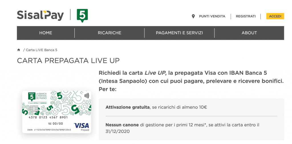 Carta SisalPay Quanto Costa? Vantaggi, Limiti, Come Richiederla e Opinioni!